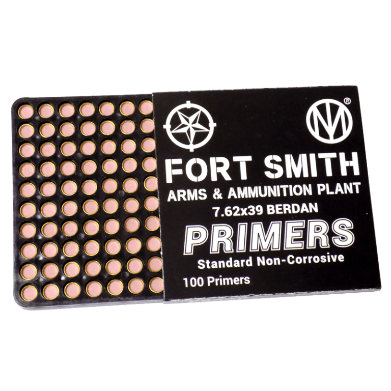‘Fort Smith’ (FSAAP) 7.62×39 Berdan Primers - hunting ammunition canada ...