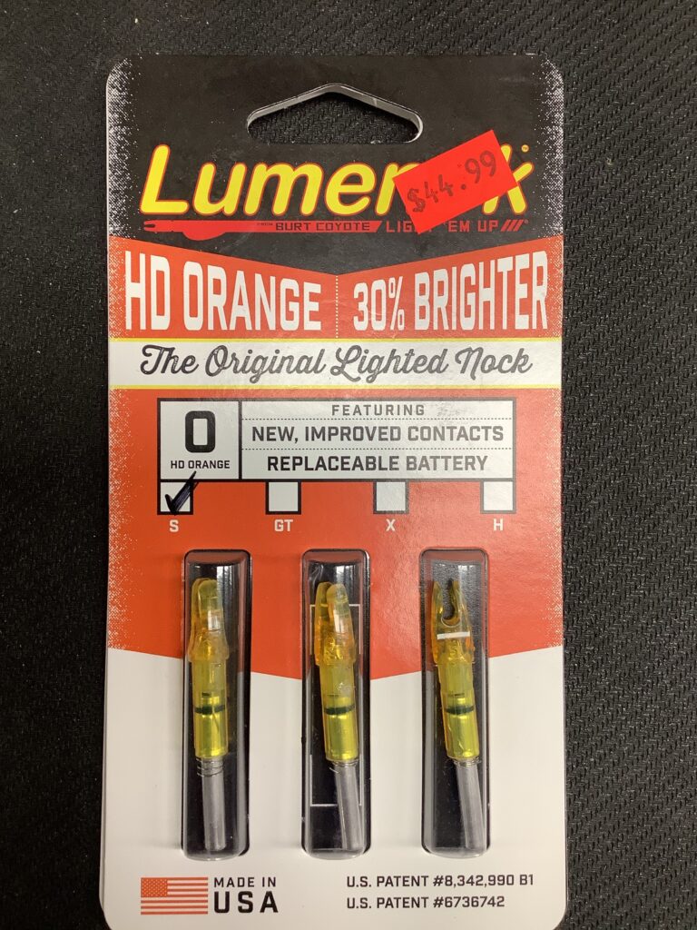 Lumenok Lighted Nocks - hunting ammunition canada