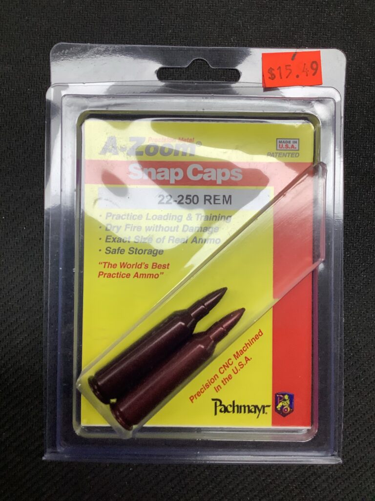 Snap Caps .22-250rem - hunting ammunition canada