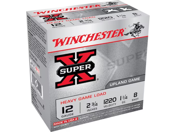 Winchester Super-X Heavy Game Load Ammunition 20 Gauge 2-3/4" 1 oz #6 ...